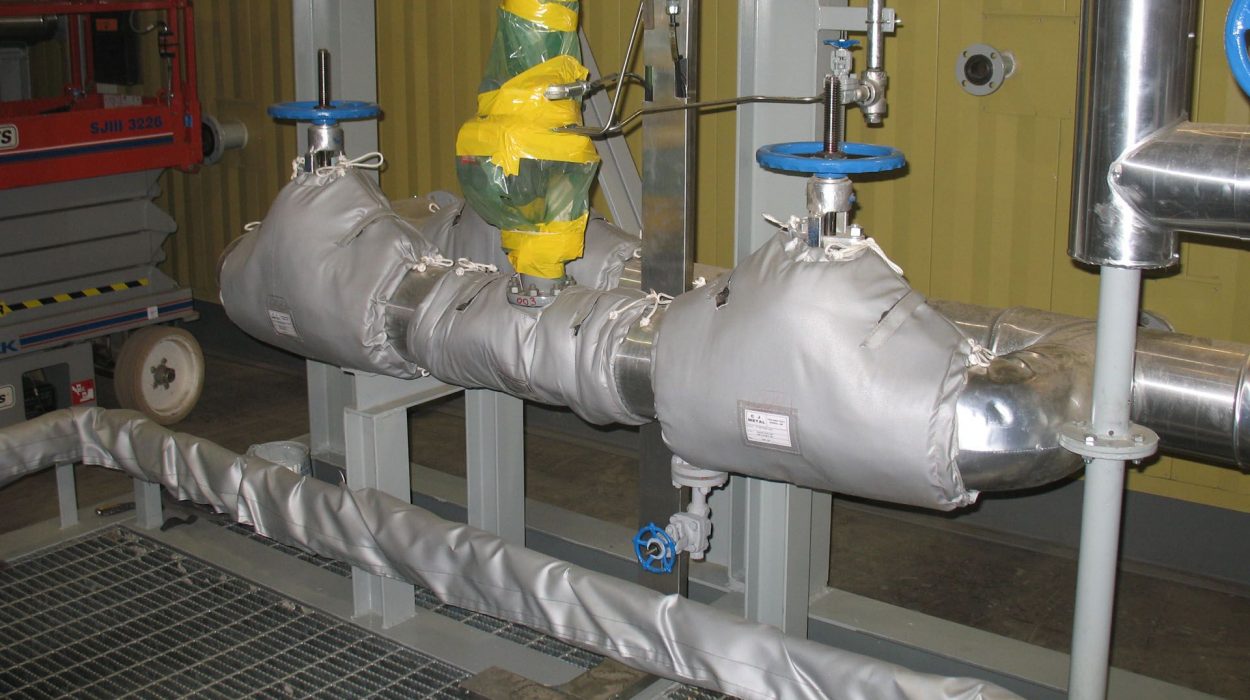 Installation of Industrial Facility Insulation | CJ Metal Erectors Ltd
